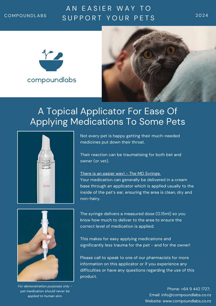 MD Syringe Information – CompoundLabs