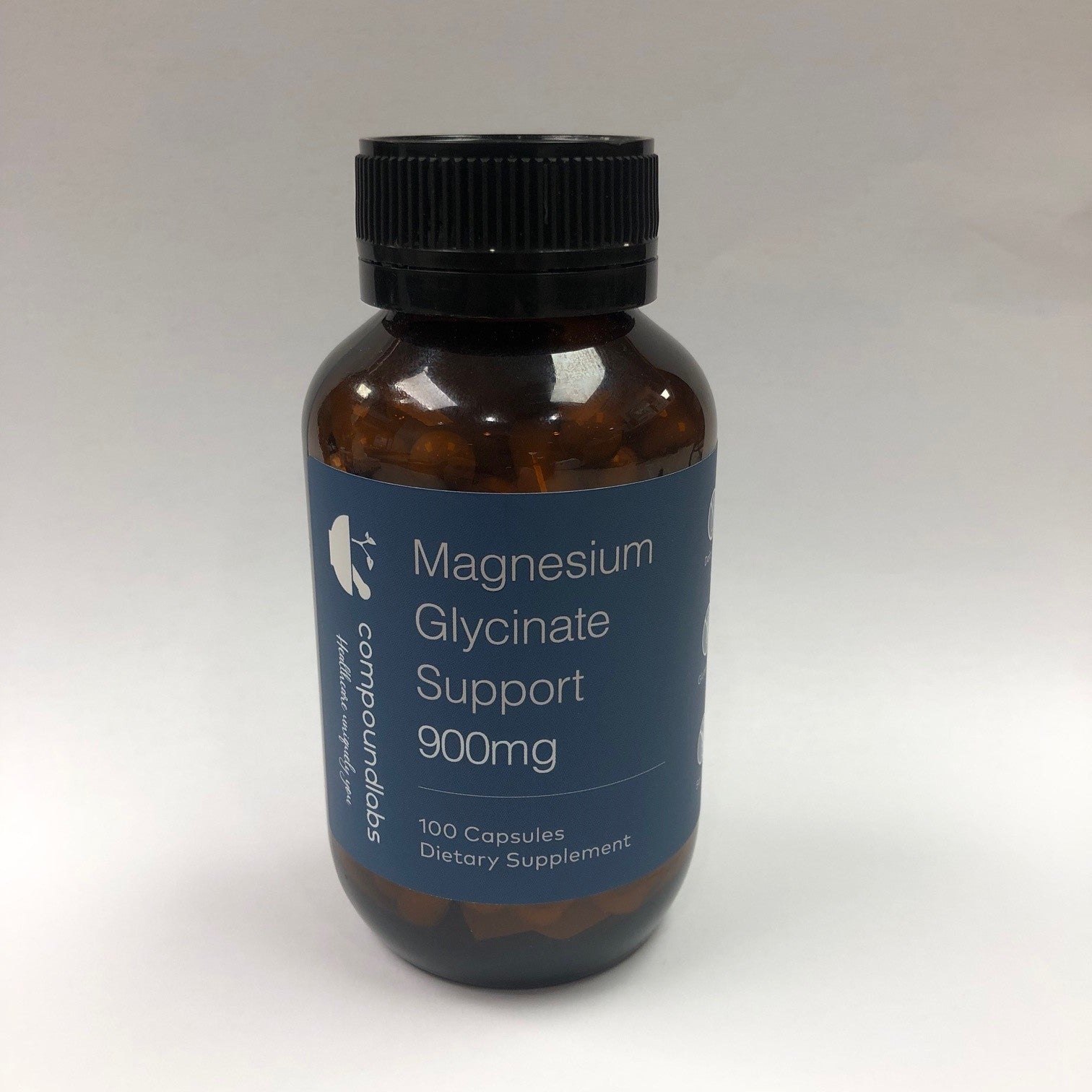 Magnesium Glycinate - 900mg High Strength (100 Caps) – CompoundLabs