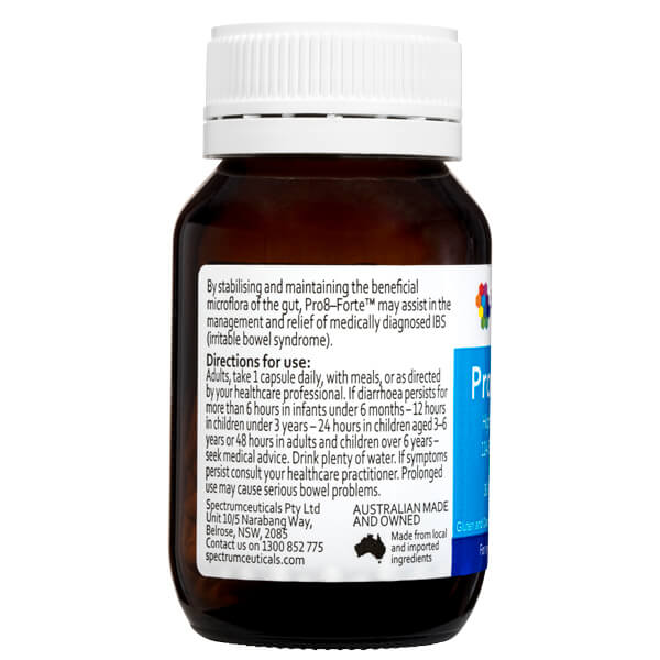 Pro8-Forte Probiotic (30 Capsules) - Requires a pharmacist consult to ...
