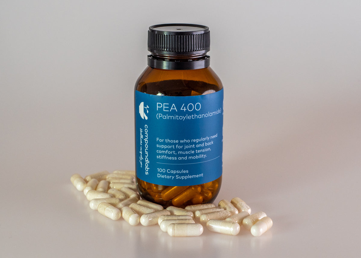 PEA 400mg capsules (100 caps) – CompoundLabs